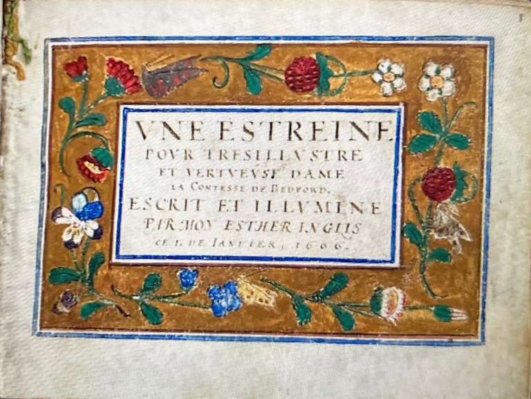 Esther Inglis (c1570-1624): Calligrapher, Artist, Embroiderer, Writer